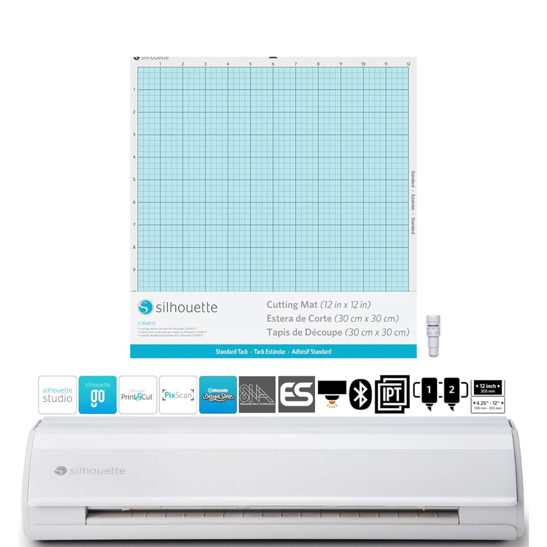 Silhouette Cameo 5 | Plotter de Corte | Blanco Matte | Ancho 12"