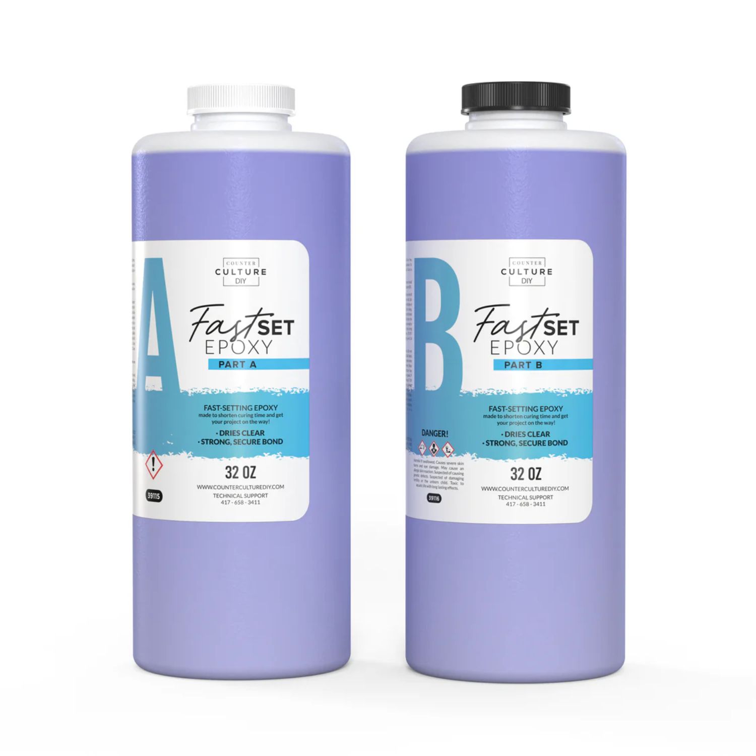 Resina | Fast Set | Kit de 1/2 Galón - 64oz