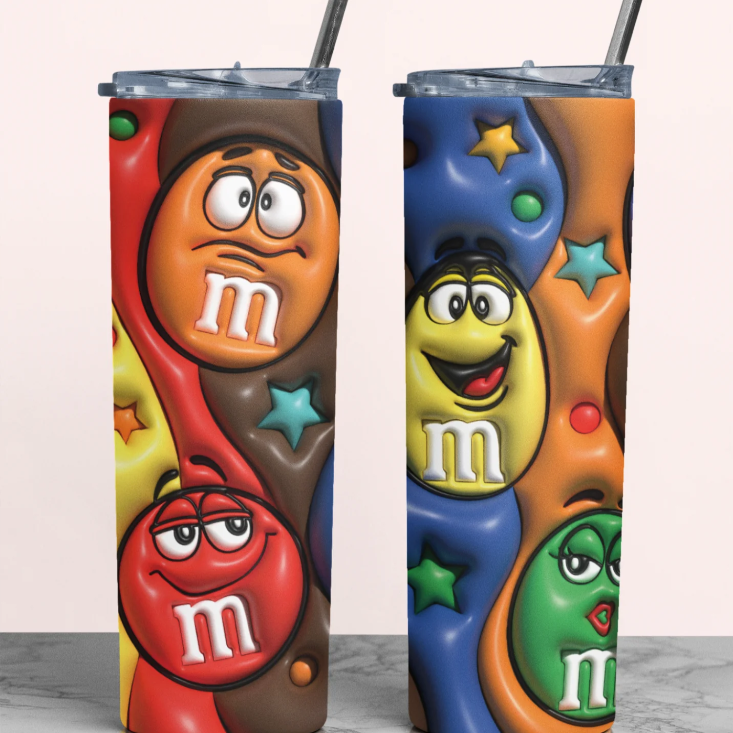 3D Wrap | M&M Chocolate | 20 oz