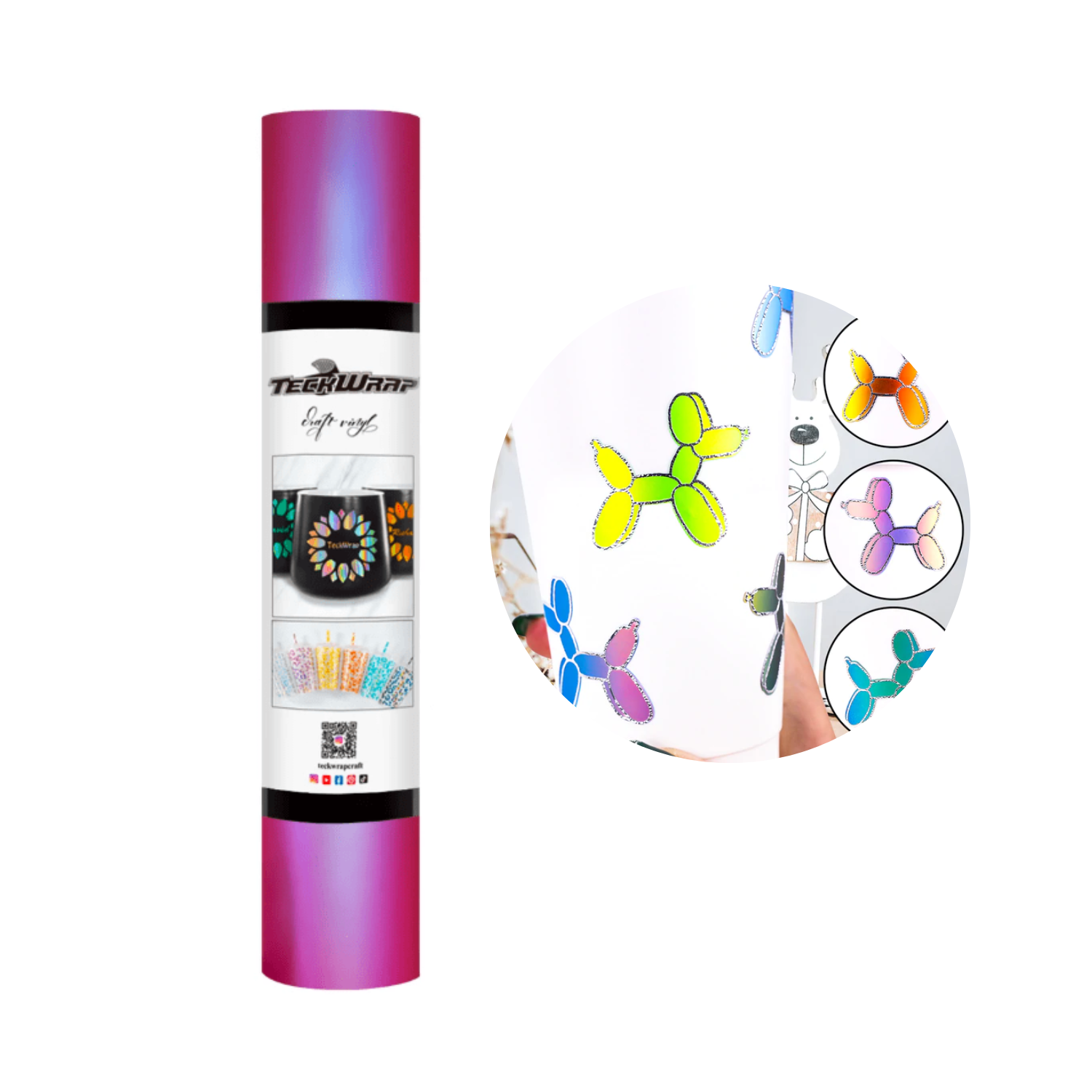 Vinil Adhesivo | Teckwrap | Pearlescent Fierce Red | Ancho 12"